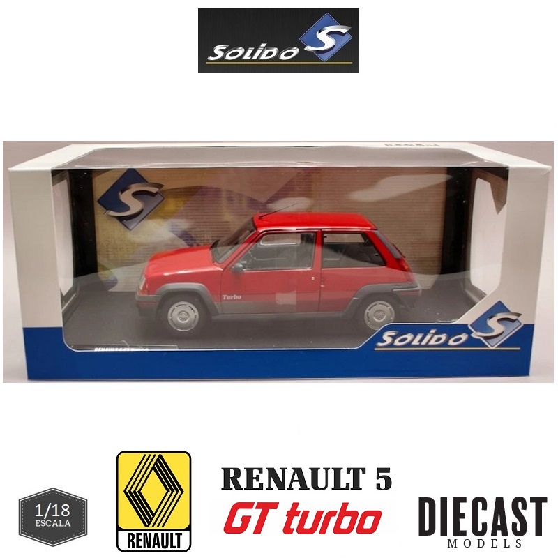 SOLIDO Renault 5 GT Turbo MK1 (1985) | Cuchilleria Brasil